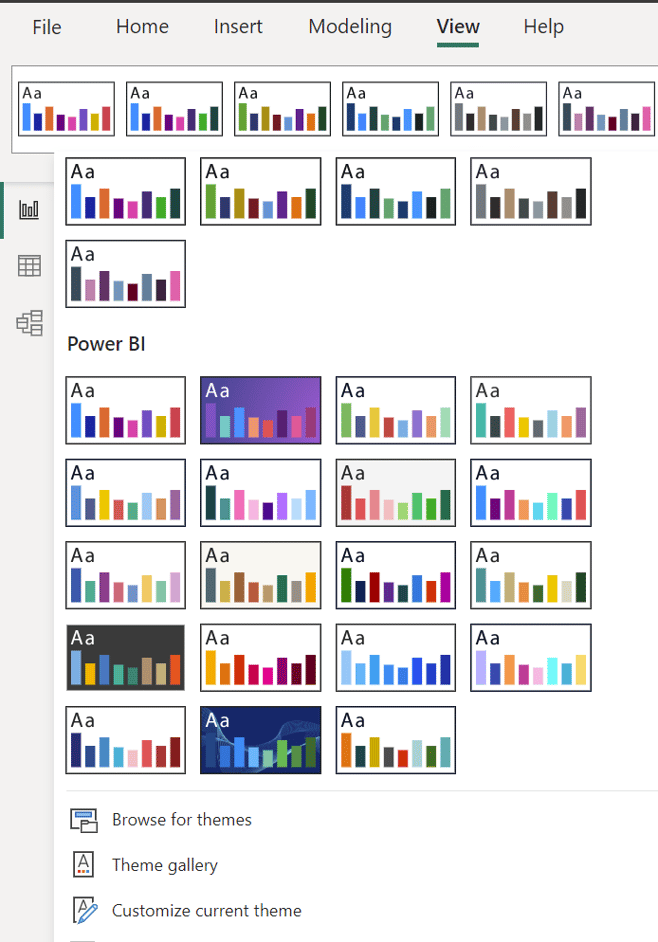 How to create Corporate Colours in a Dashboard